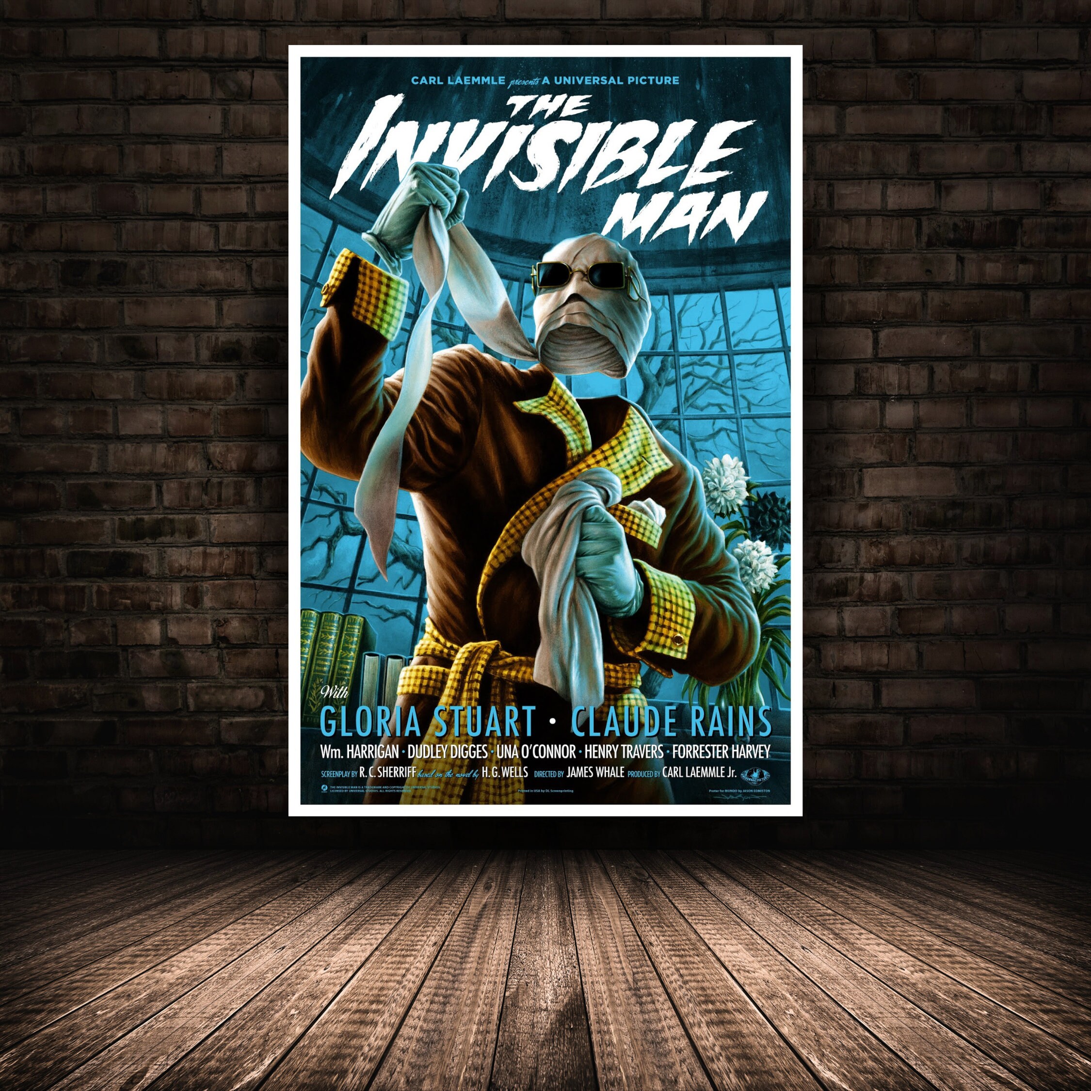 The Invisible Man Poster, Elisabeth Moss Movie Wall Art, Minimalist ...