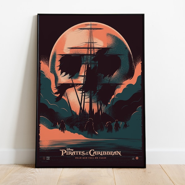 Pirates of Caribbean Movie Posters - Etsy