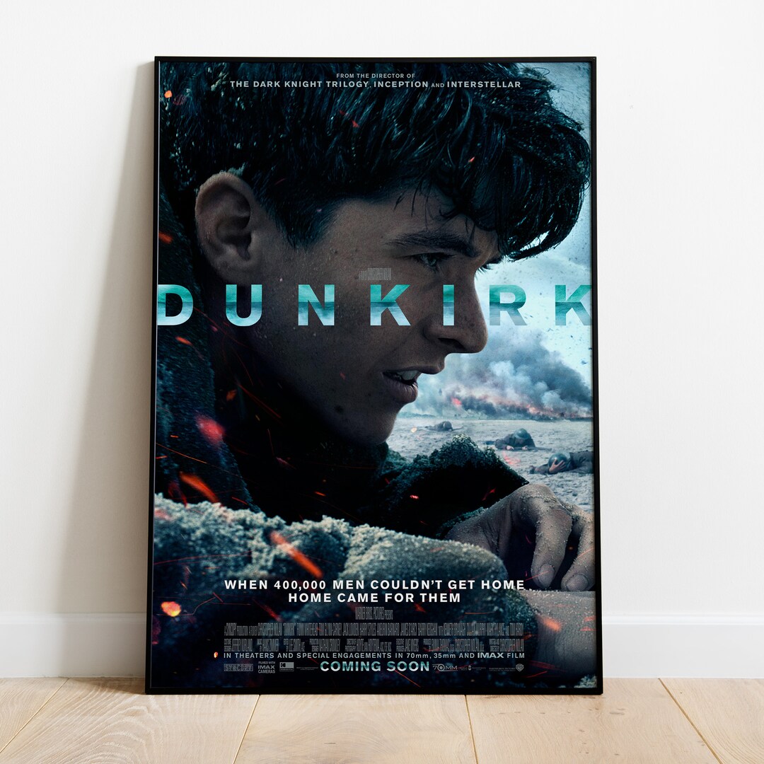 Dunkirk Poster, Movie Print, Wall Art, Gift for Film Fans - Etsy