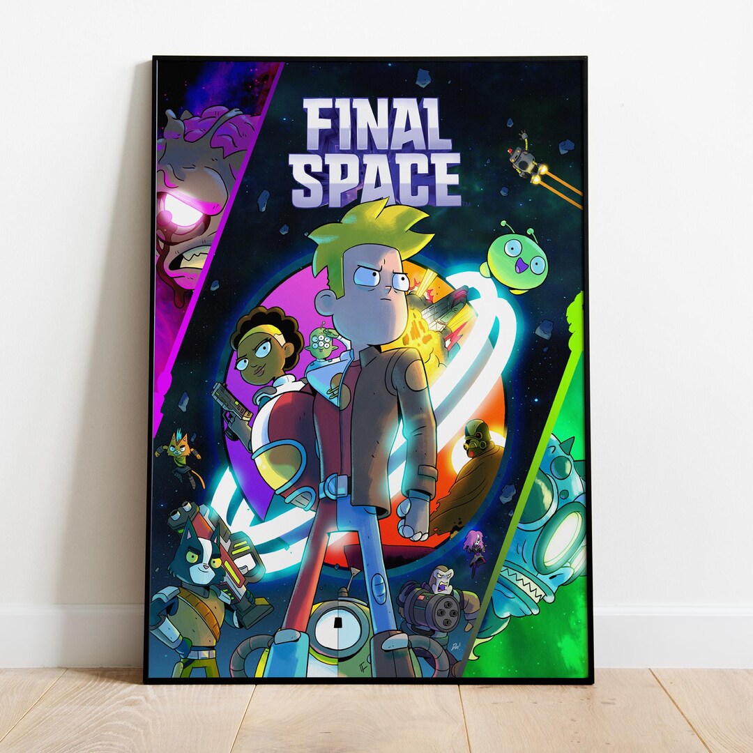 Final Space Poster, Tv Series Print, Wall Art, Gift for Tv Show Fans - Etsy