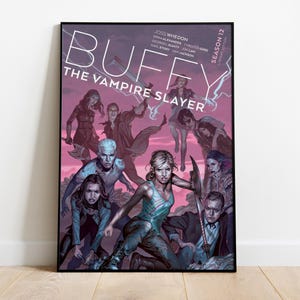 Buffy the Vampire Slayer Poster, Tv Series Print, Wall Art, Gift for Tv ...