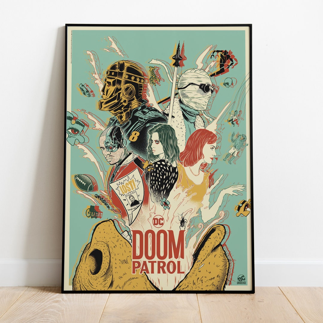 Doom Patrol Poster, Tv Series Print, Wall Art, Gift for Tv Show Fans - Etsy