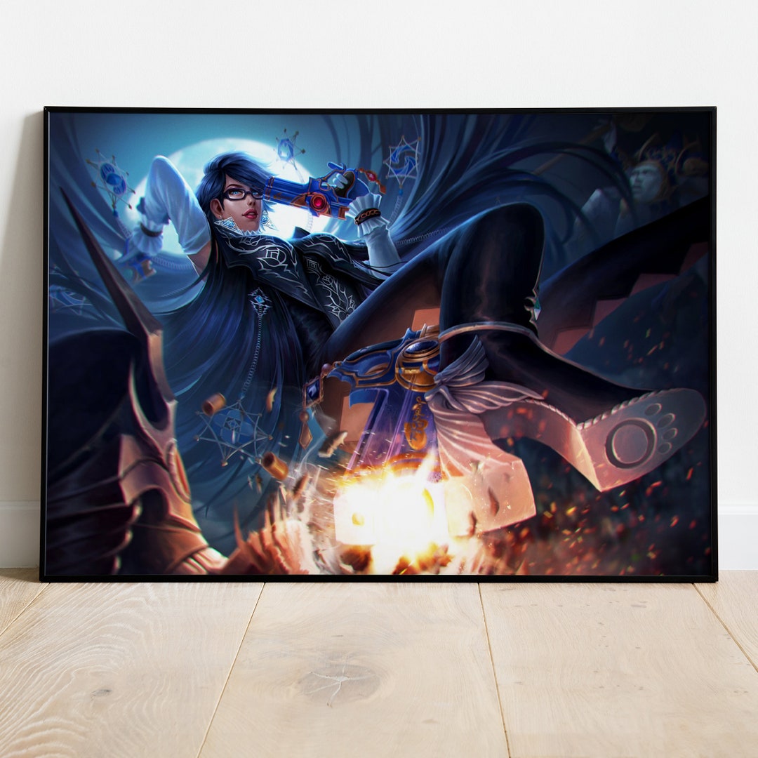 Bayonetta Poster, Game Print, Wall Art, Gift for Gamers #2 - Etsy