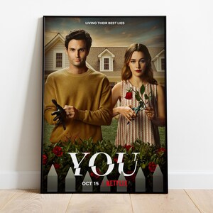 You Poster, Tv Series Print, Wall Art, Gift for Tv Show Fans - Etsy