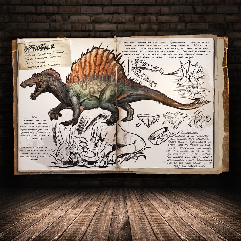 ARK Survival Evolved Poster, Dossiers Wall Art, Rolled Canvas Print ...