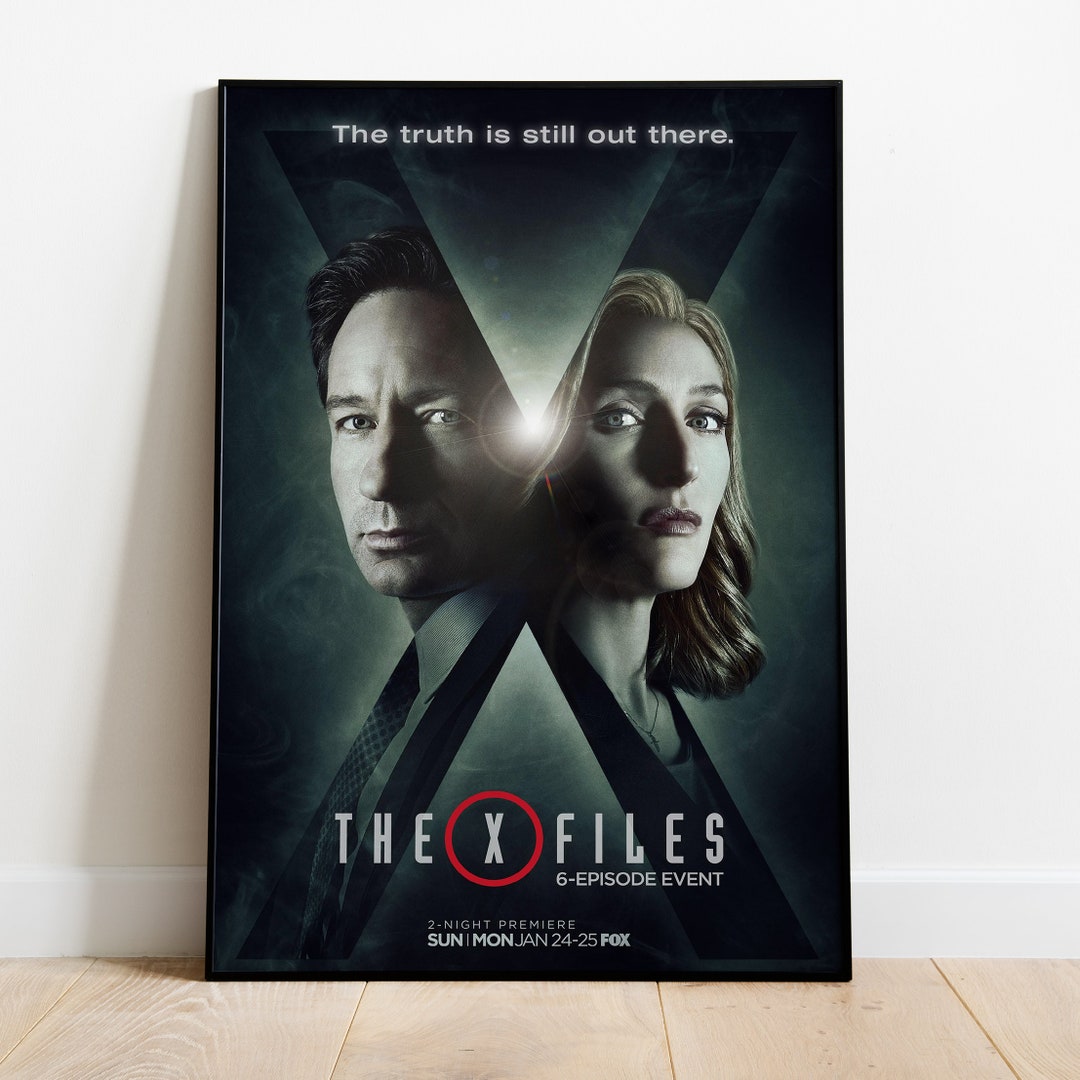 The X-files Poster, Tv Series Print, Wall Art, Gift for Tv Show Fans - Etsy