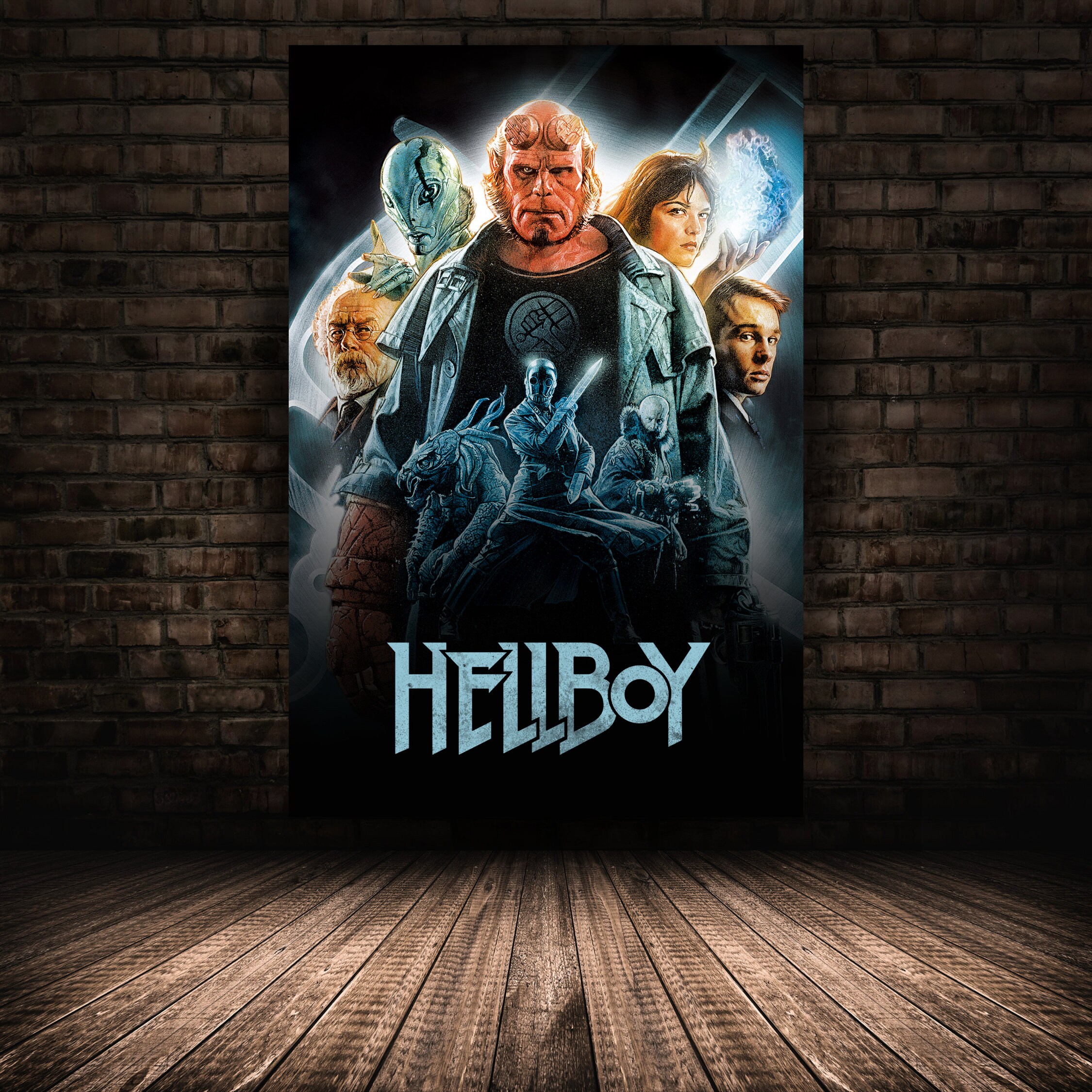 Hellboy Poster Drew Struzan