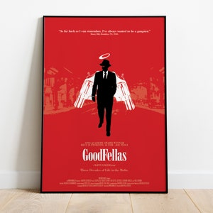 Goodfellas Poster, Movie Print, Wall Art, Gift for Film Fans - Etsy