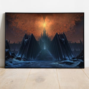 World of Warcraft Shadowlands Poster, Game Print, Wall Art, Gift for ...