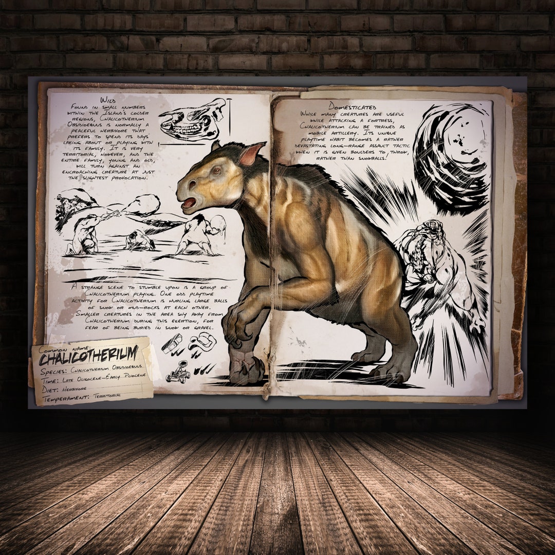 ARK Survival Evolved Poster, Dossiers Wall Art, Rolled Canvas Print ...
