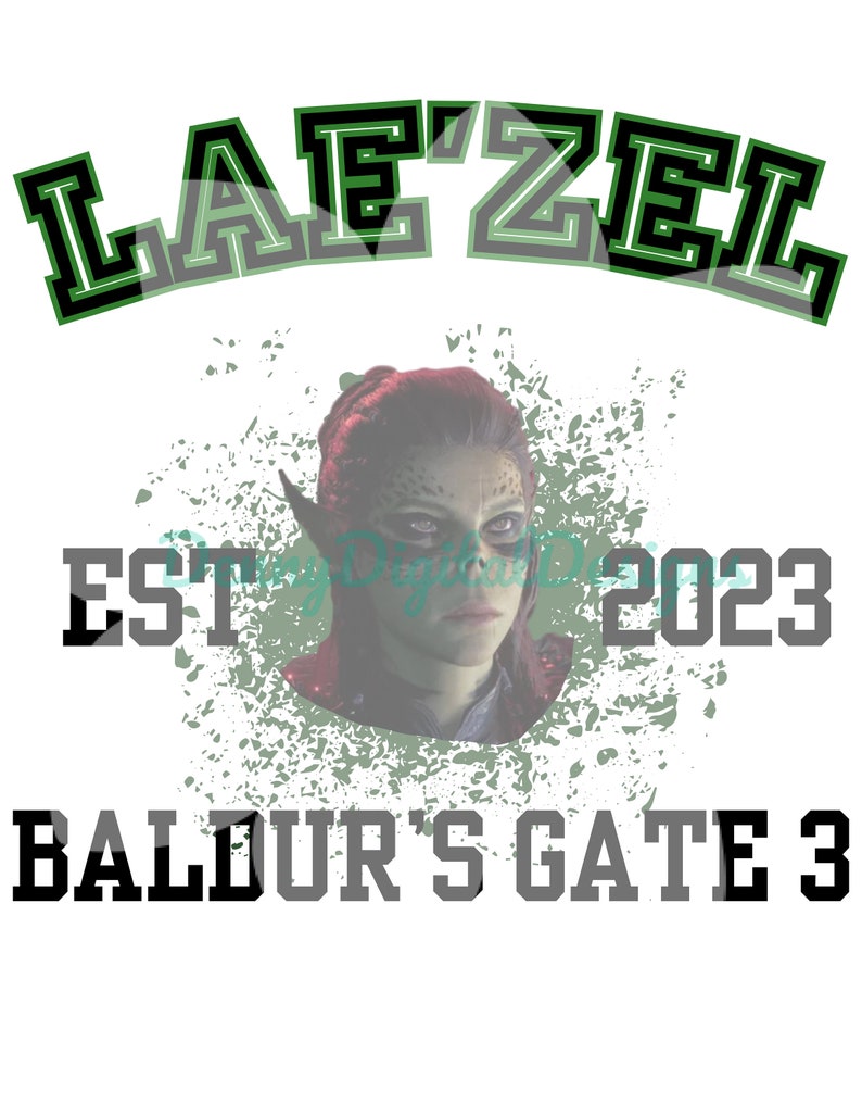 Laezel Letterman Style Png for Sublimation - Etsy