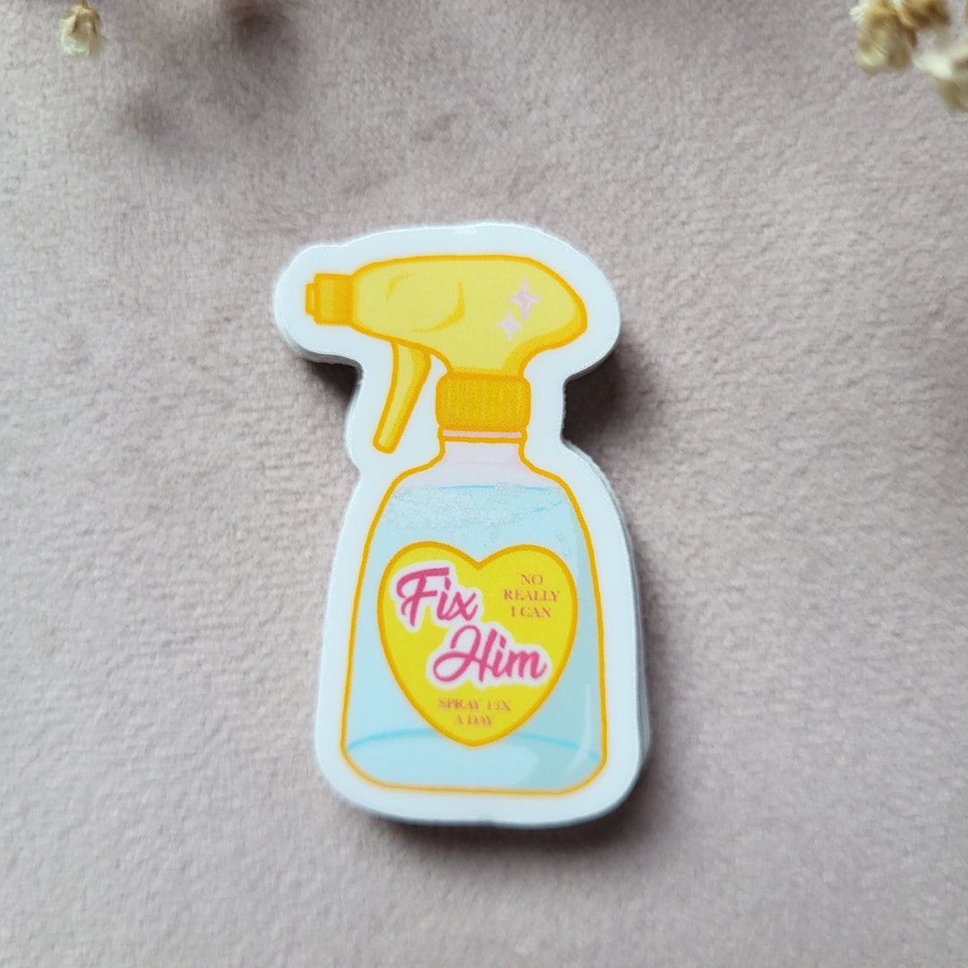 Taylor Swift Sticker Fix Him Sticker Bookish Swiftie Sticker Bookworm ...