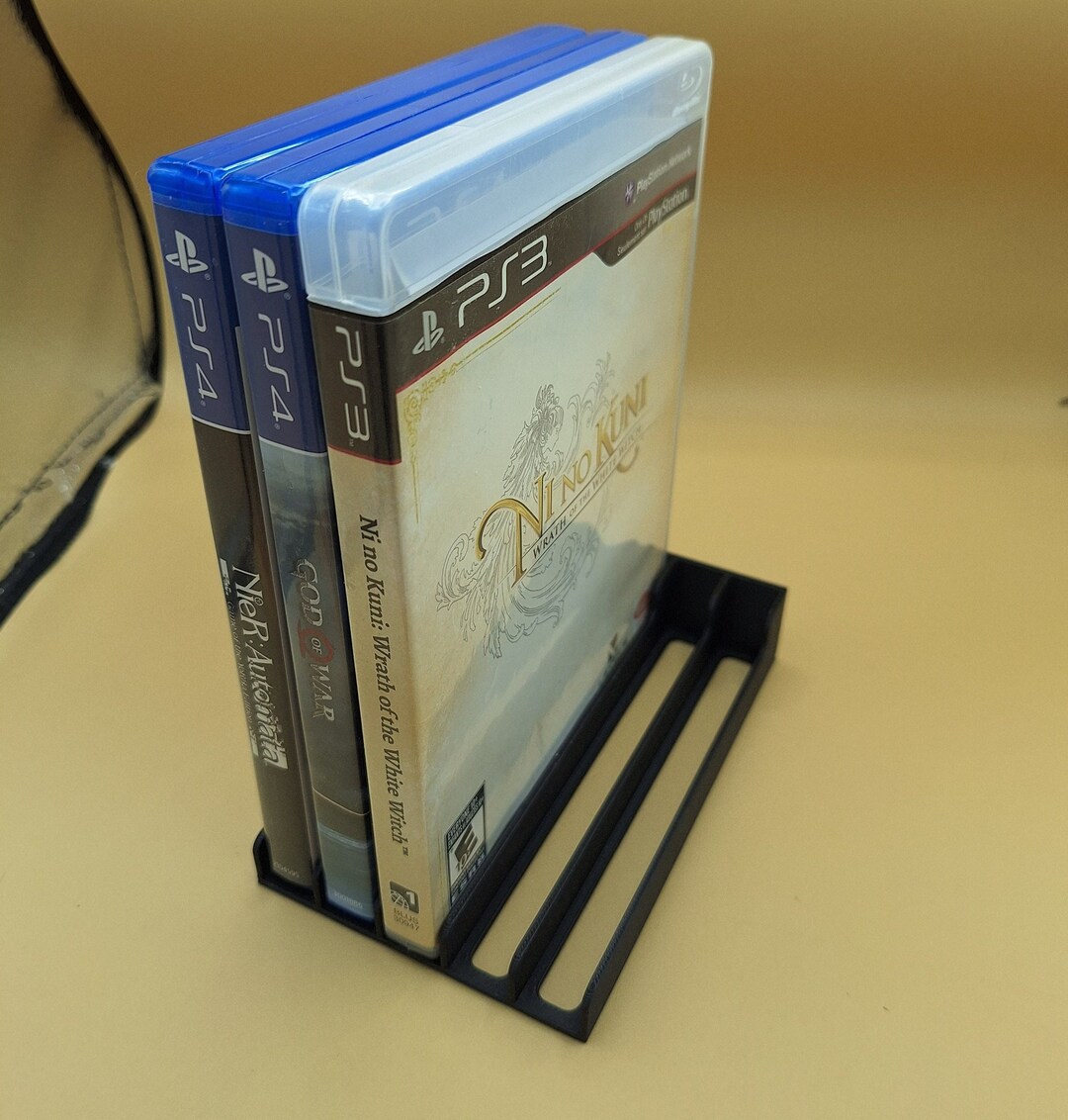 Video Game / DVD Case Organizer Tray Robust Version, 5, 10, or 15 Slots ...