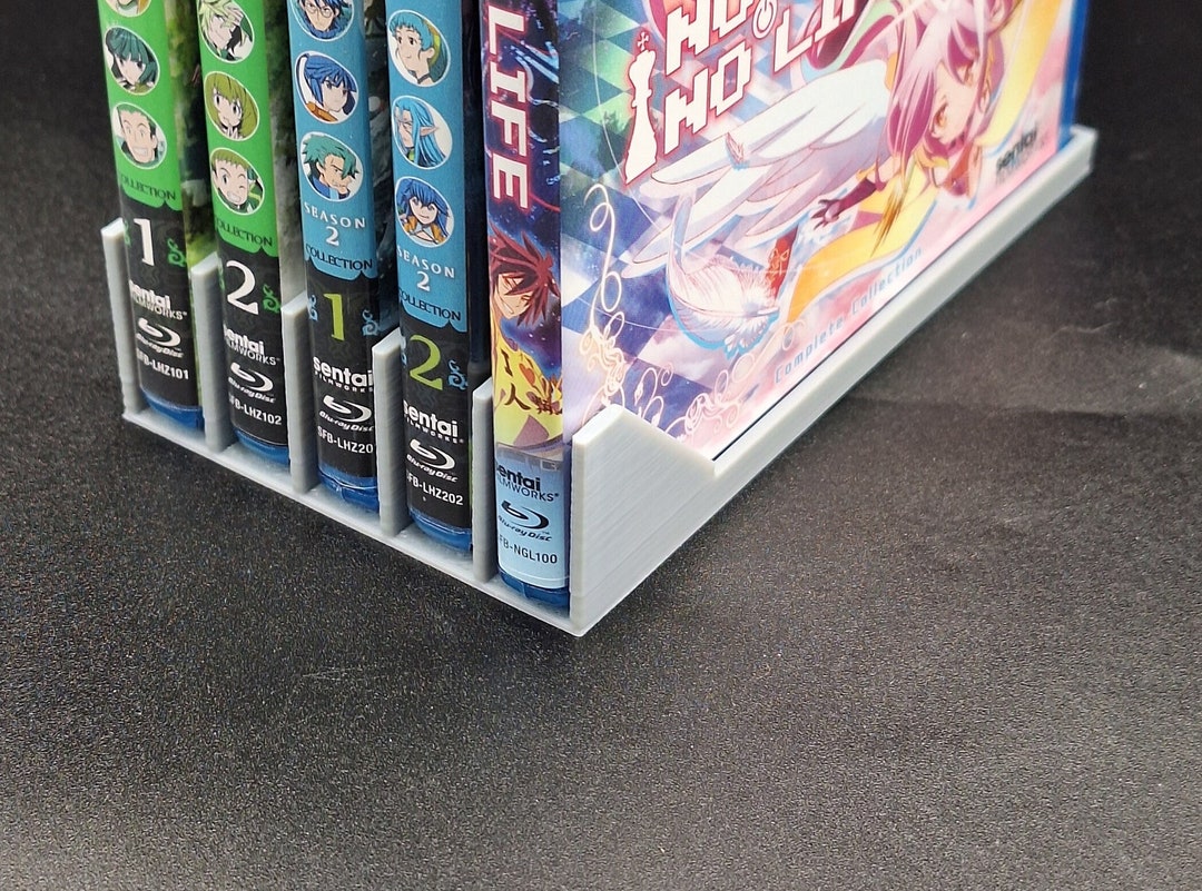 Blu-ray Case Organizer Tray, Holds 5 Blu-ray Cases, 3D Printed, Choose ...