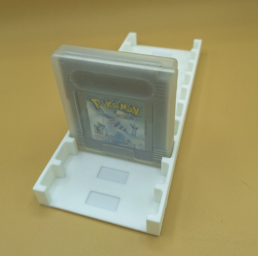 Game Boy Cartridge Hard Shell Storage Tray, 10, 20, 51, or 68 Slots, 3D ...