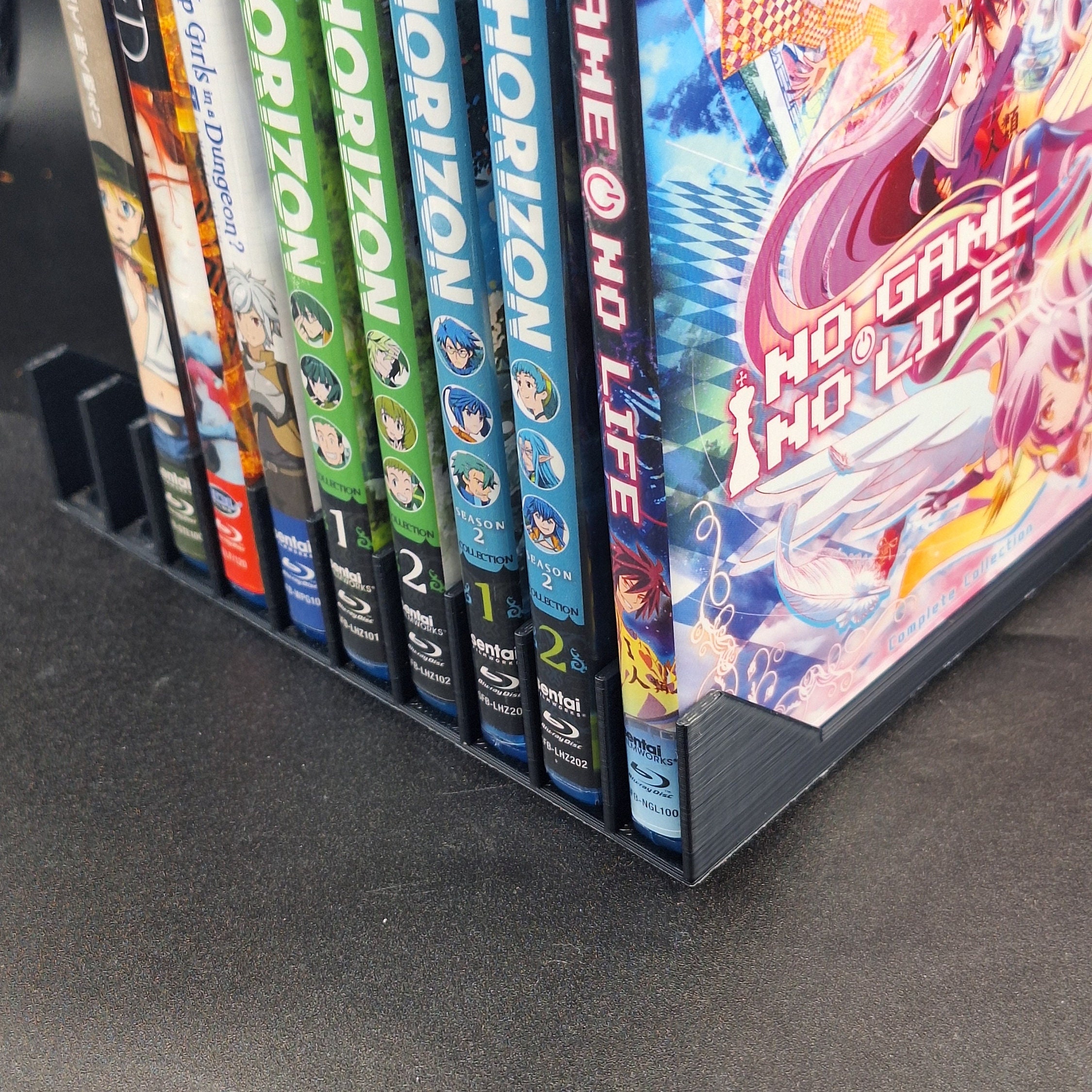 Blu-ray Case Organizer Tray, 5, 10, or 15 Slots, 3D Printed, Choice of ...