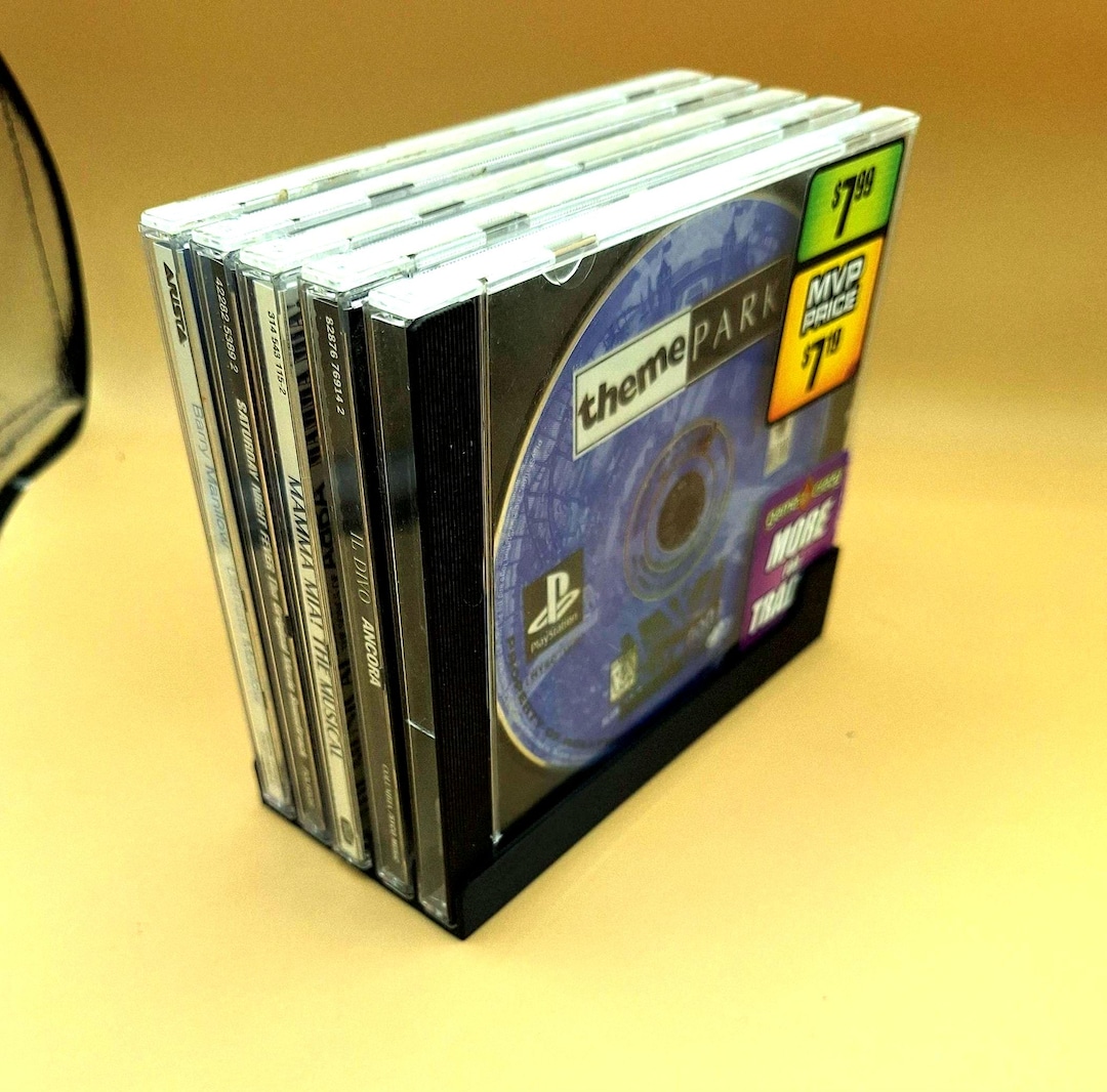 Playstation One Game CD Jewel Case Organizer Tray Robust Version, 5, 10 ...