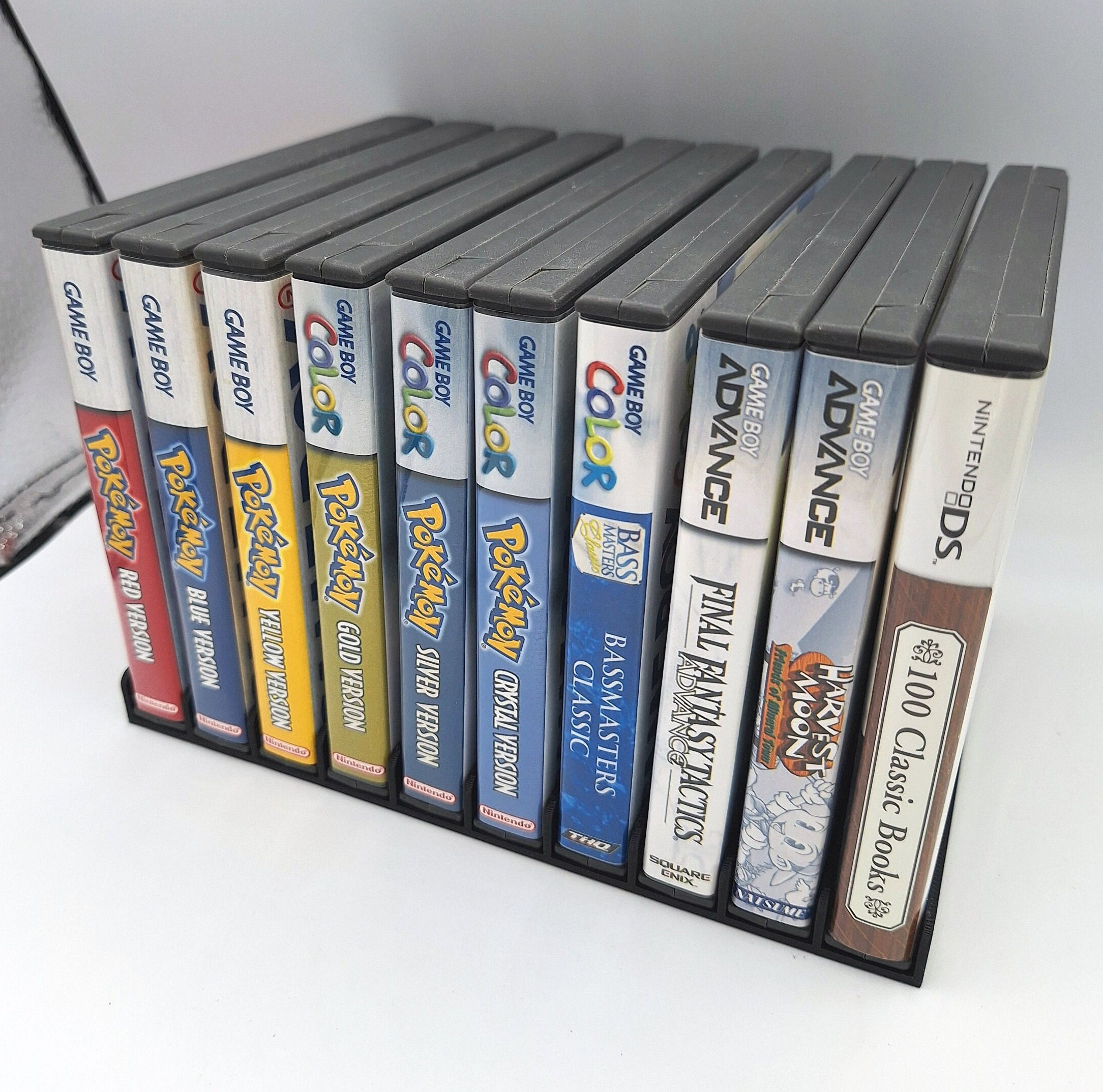 DS Game Case Organizer Tray Robust Version, 5, 10, or 15 Slots, 3D ...