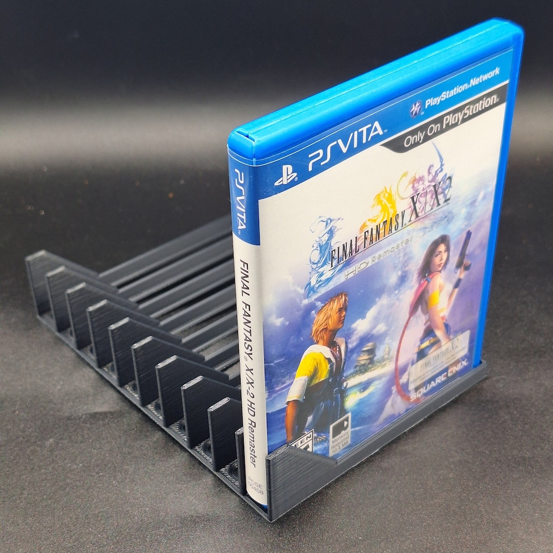 3D Printed Sony Playstation Vita Game Case Organizer Tray Holds 10 ...