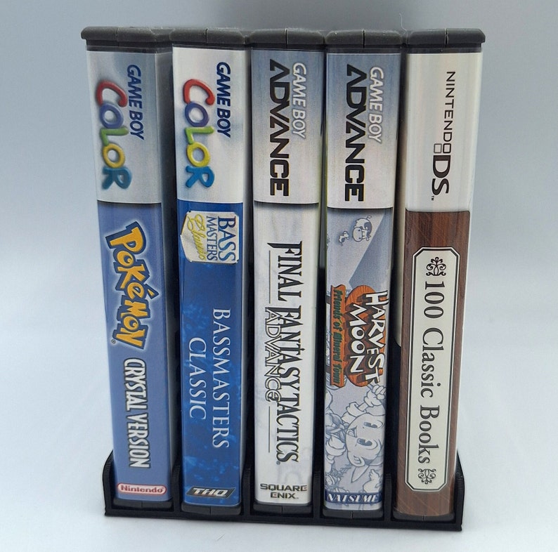 Nintendo DS Game Case Organizer Tray Holds 5 Games 3D Printed Choose ...