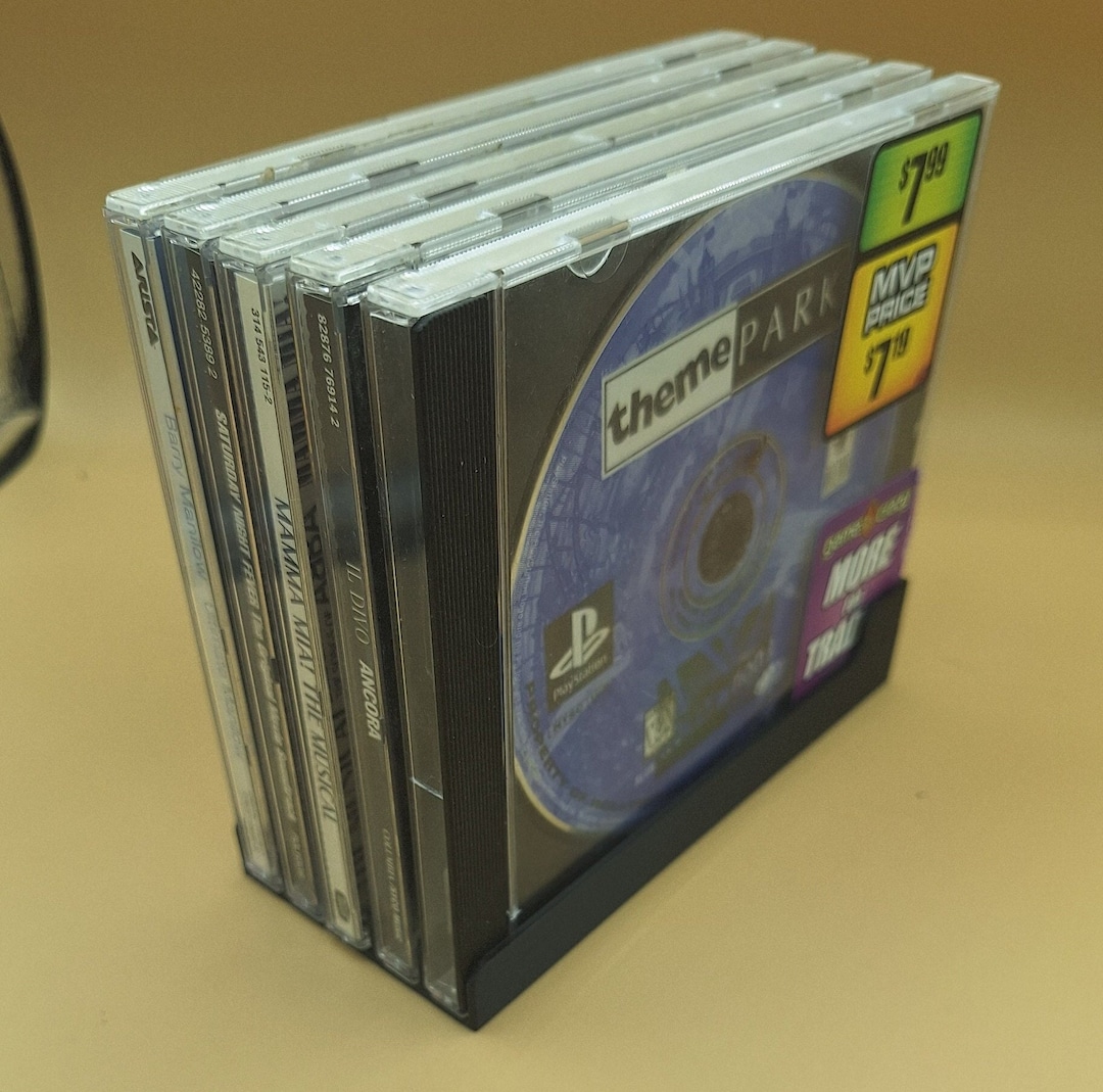 Playstation One Game CD Jewel Case Organizer Tray Robust Version, 5 or ...