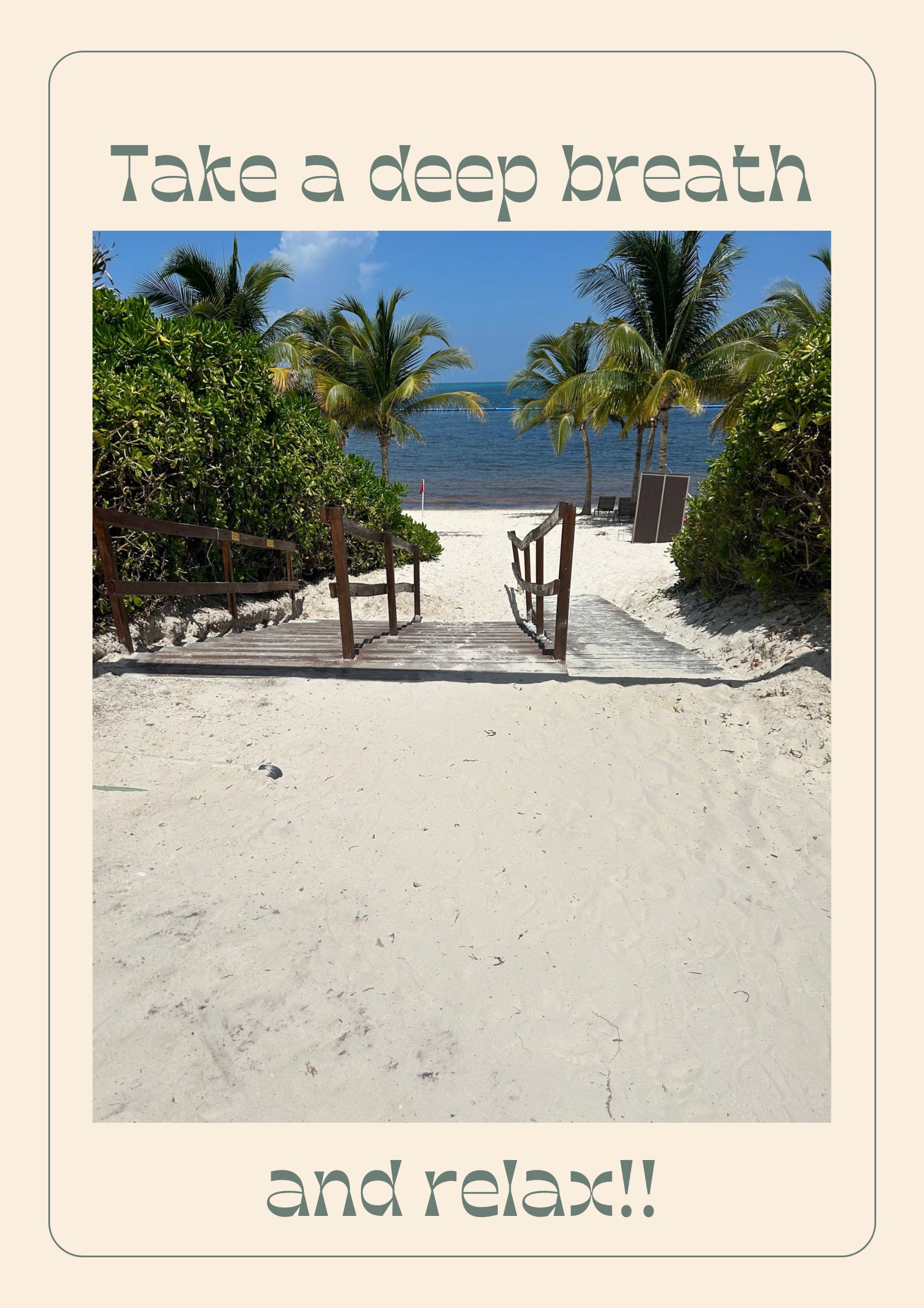 Poster Beach - Etsy
