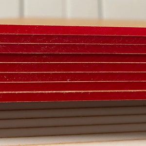 Ruby Red Acrylic Sheet - Etsy