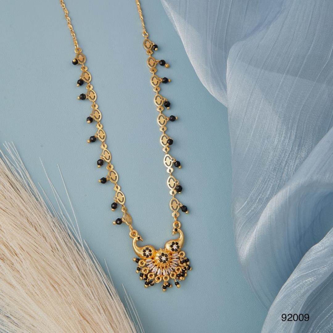 Exclusive Mother's Day Sale: Gold Plated Mop Chain With Cubic Zirconia ...