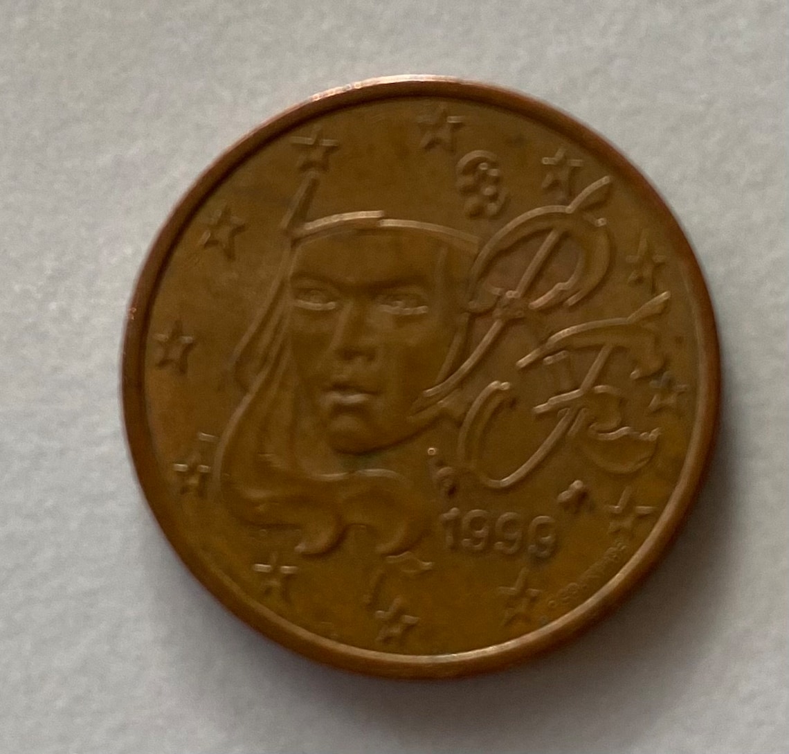 Munt van 5 cent 1999 - Etsy Nederland