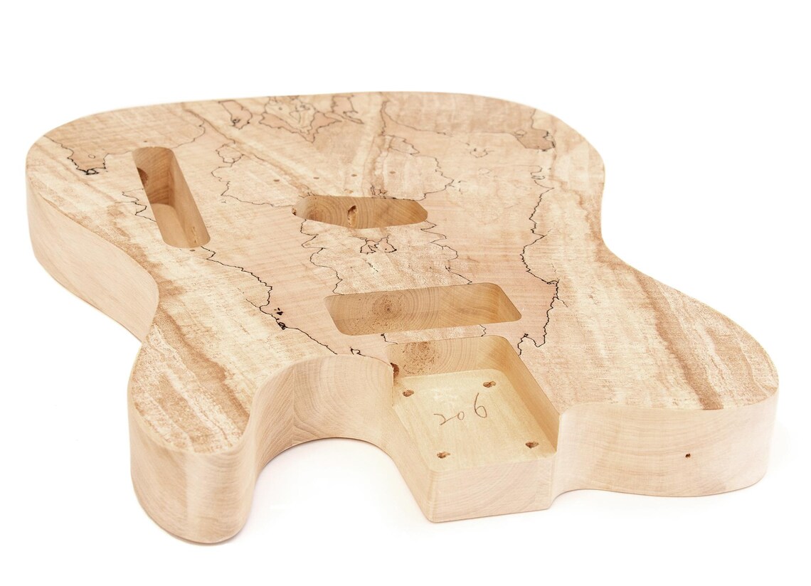 TL Style Spalted Maple Build Your Own Guitar Kit - Etsy UK