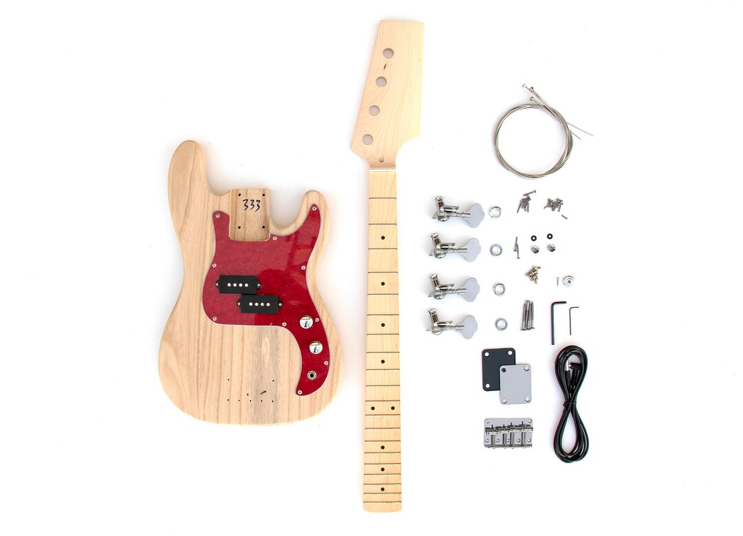 PB Short Scale Build Your Own Bass Guitar Kit - Etsy