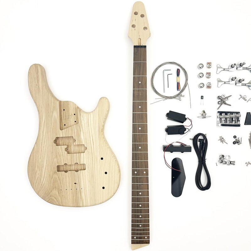 Diy Bass Guitar Kit - Etsy