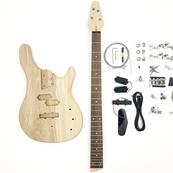 Diy Guitar Kit DIY Short Scale Guitar Kit - Build Your Own Alder Body ...