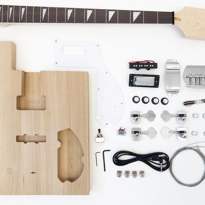 Diy Bass Guitar Kit - Etsy