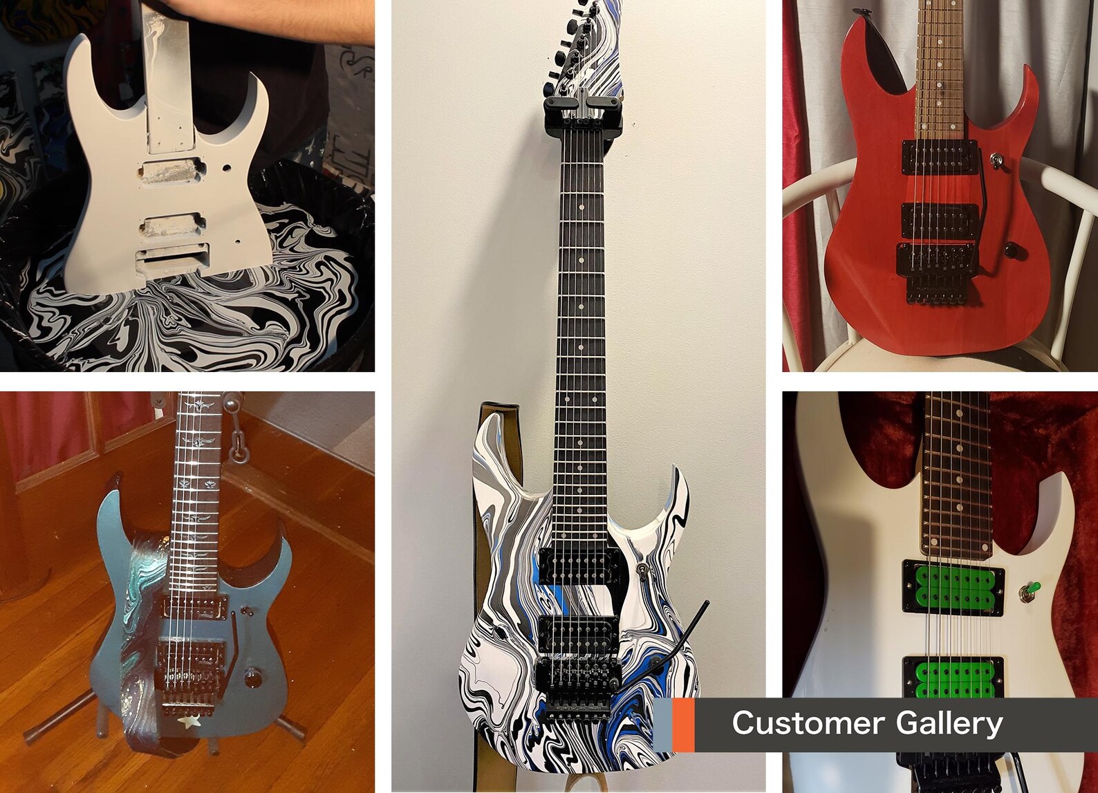7-string Build Your Own Guitar Kit - Etsy