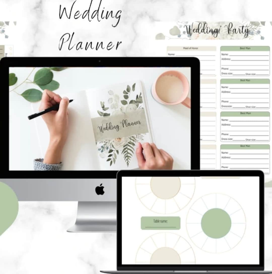 Wedding Planner PDF | Instant Download | Printable Wedding Planning ...