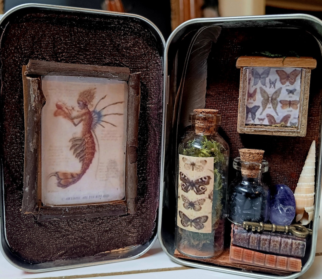 Converted Altoid Tin/miniature Apothecary - Etsy