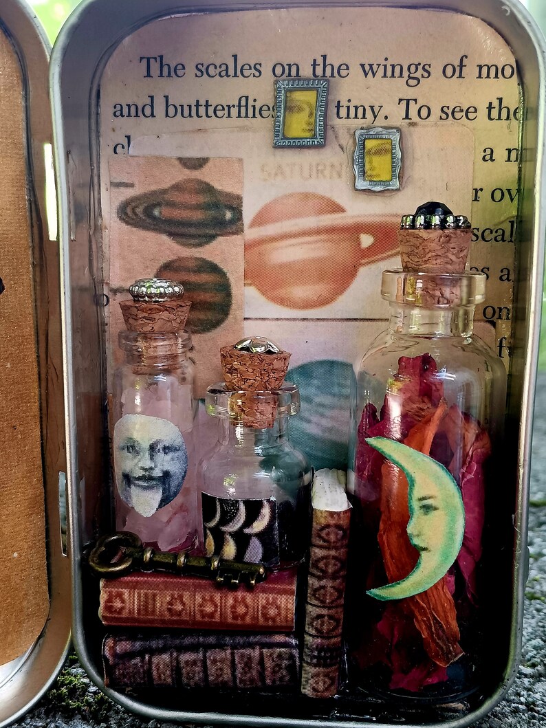 Converted Altoid Tin/miniature Apothecary - Etsy