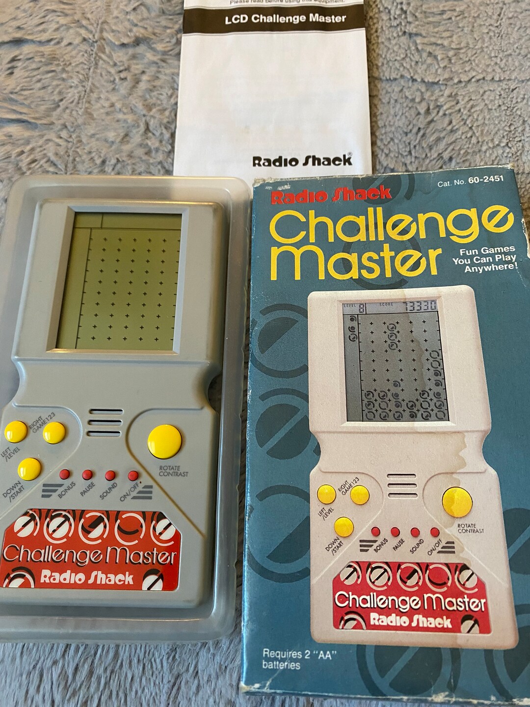 Vintage Radio Shack Challenge Master Game - Etsy