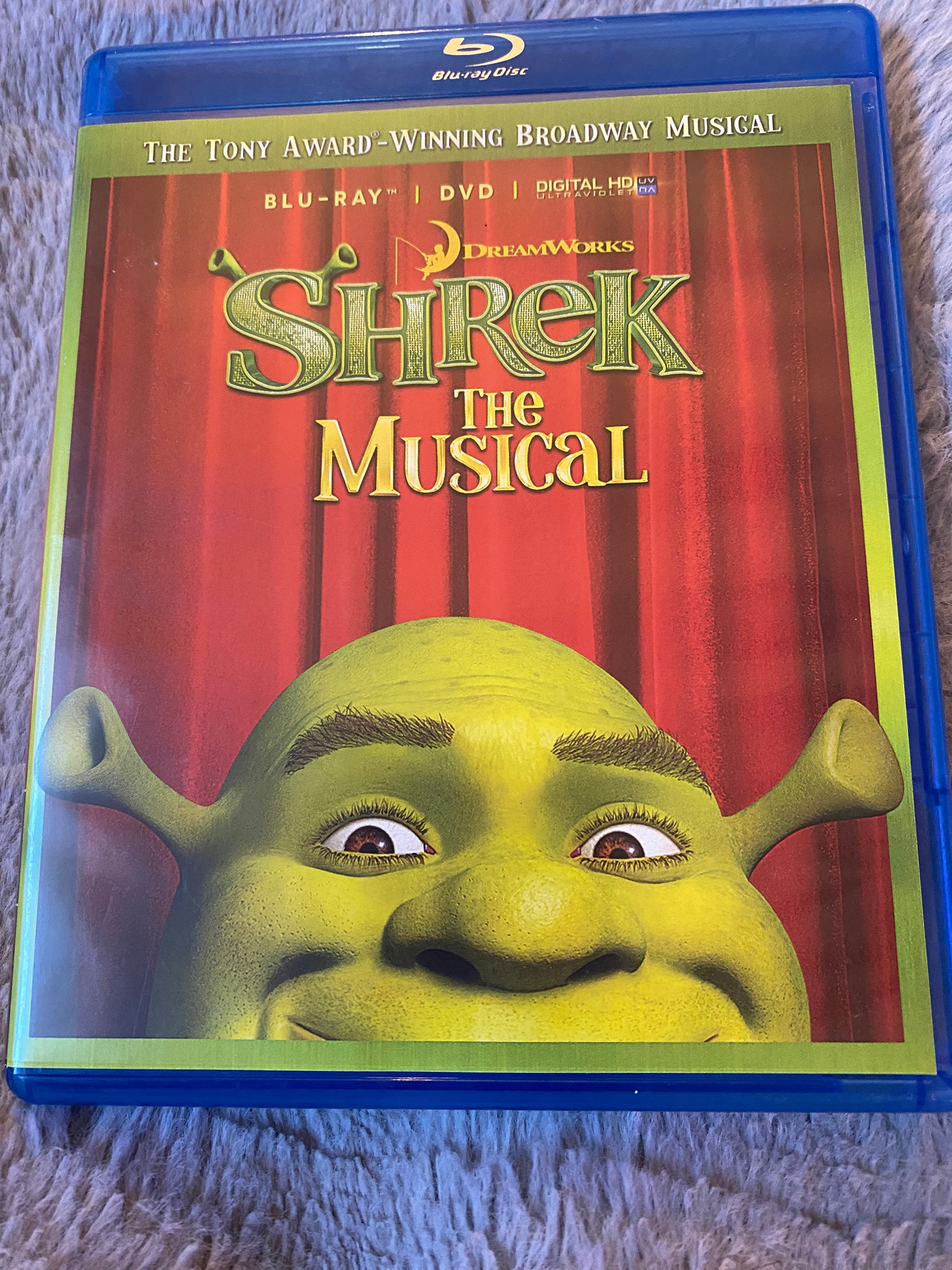 Shrek The Musical Dvd Cover