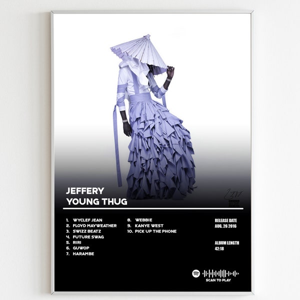 Young Thug Album Cover Poster - Etsy