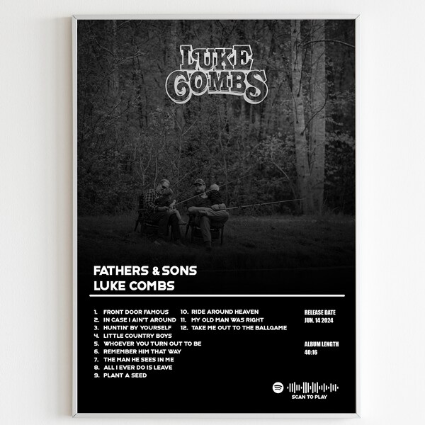 Luke Combs Album Posters - Etsy