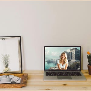 25 Minimalist Office Zoom Background Bundle, Virtual Zoom Background ...