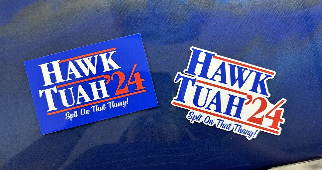 Hawk Tuah Decal - Etsy