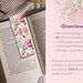 15 Floral Printable Bookmarks Instant Download Print at - Etsy