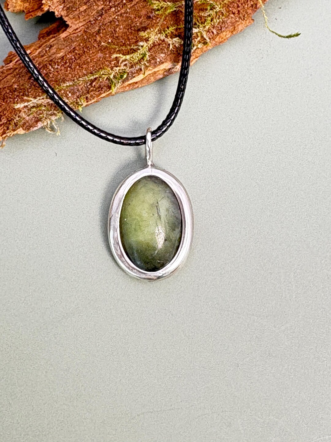Jasper Gemstone Simple Necklace Big Sister in Law Gift 30th 40th ...