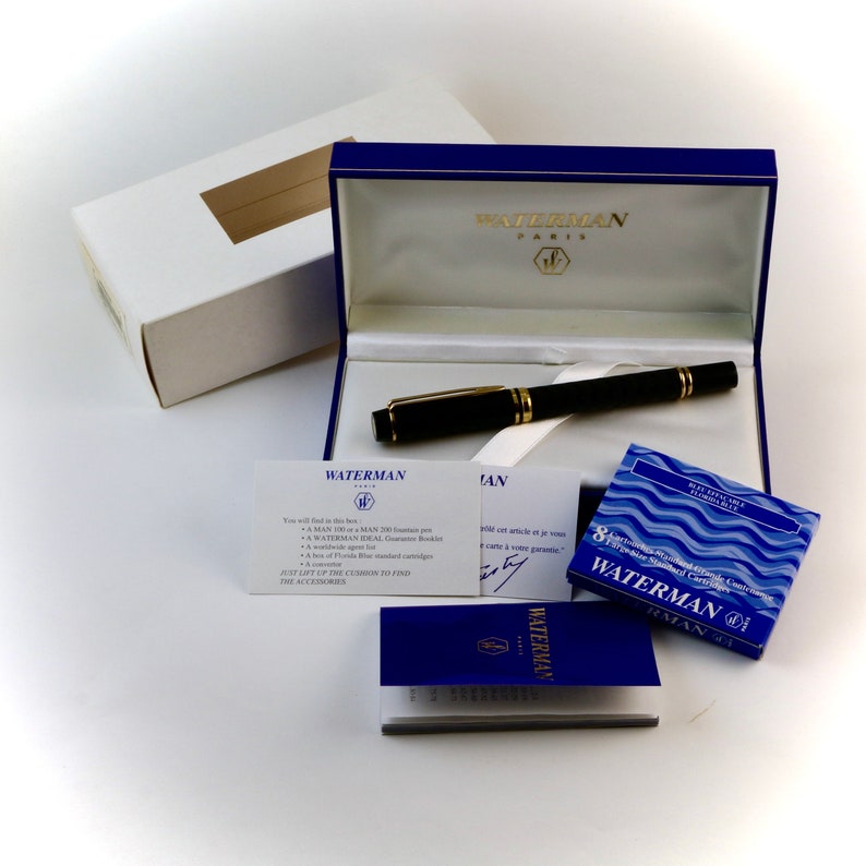 Waterman Ideal paris Opera Leman 100 Fountain Pen With Presentation ...