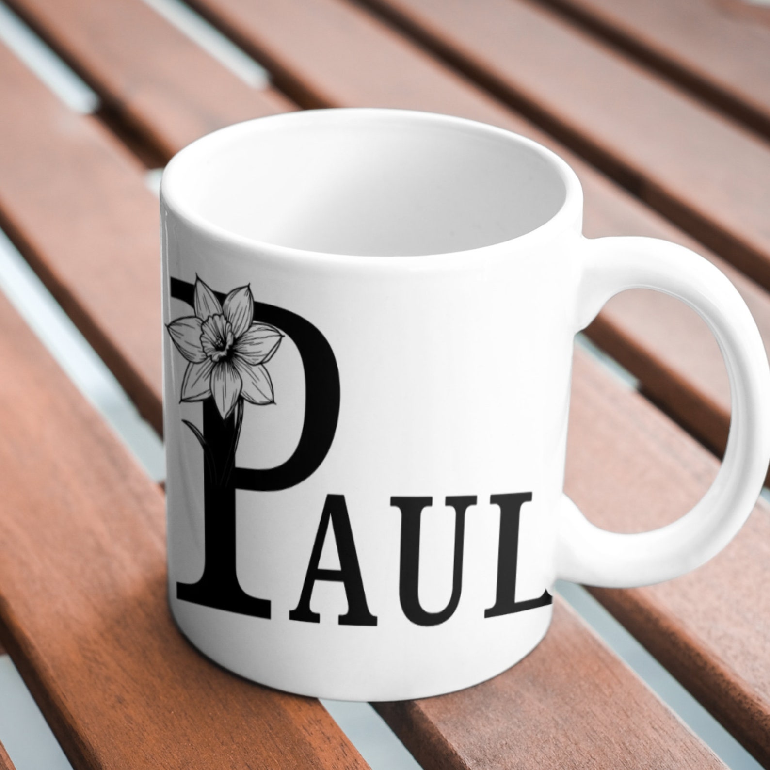 Daffodil Floral Monogram SVG Files Bundle, Silhouette Monogram SVG Set ...