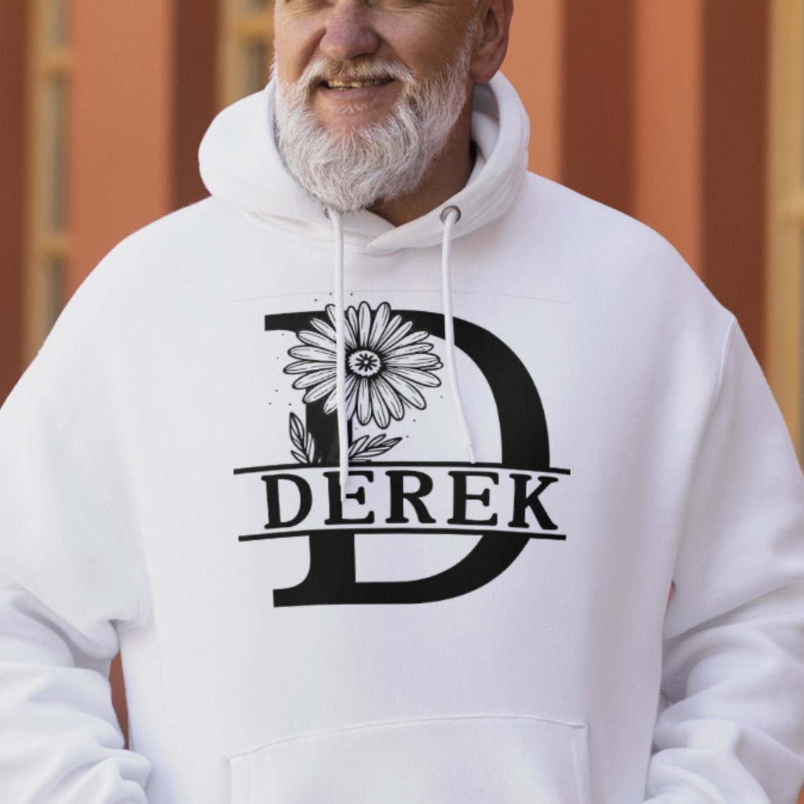 Daisy Flower Monogram SVG Bundle, Spilt Daisy Letters Monogram PNG Set ...