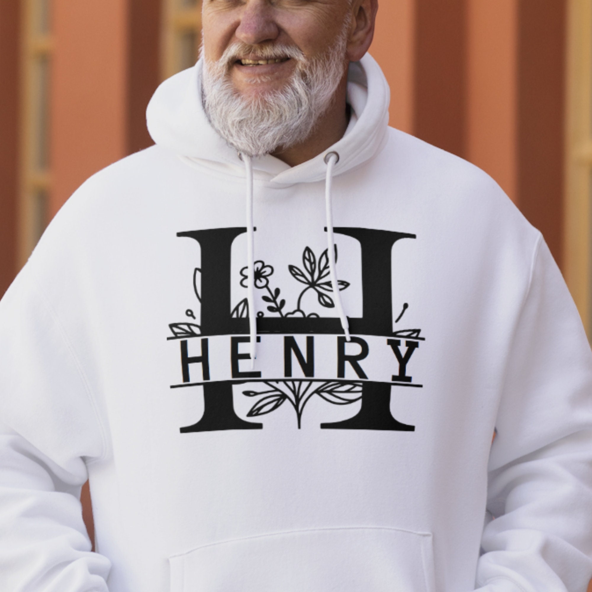 Fancy Floral Monogram SVG Files Bundle, Spilt Alphabet Monogram SVG Set ...